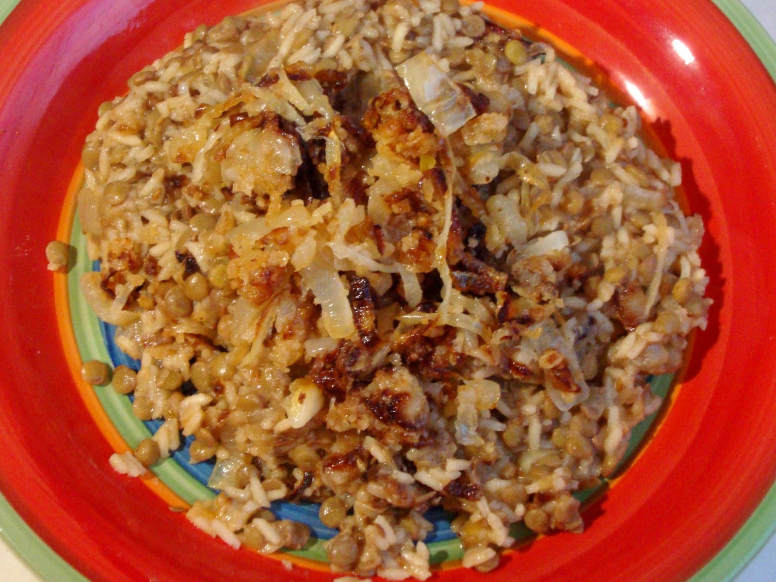 Food Floozie: Mejadra (Spiced Lentils and Rice)