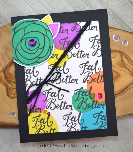 Jen's Ink Spot: Feel Better + Color Combo + Free Shipping Weekend