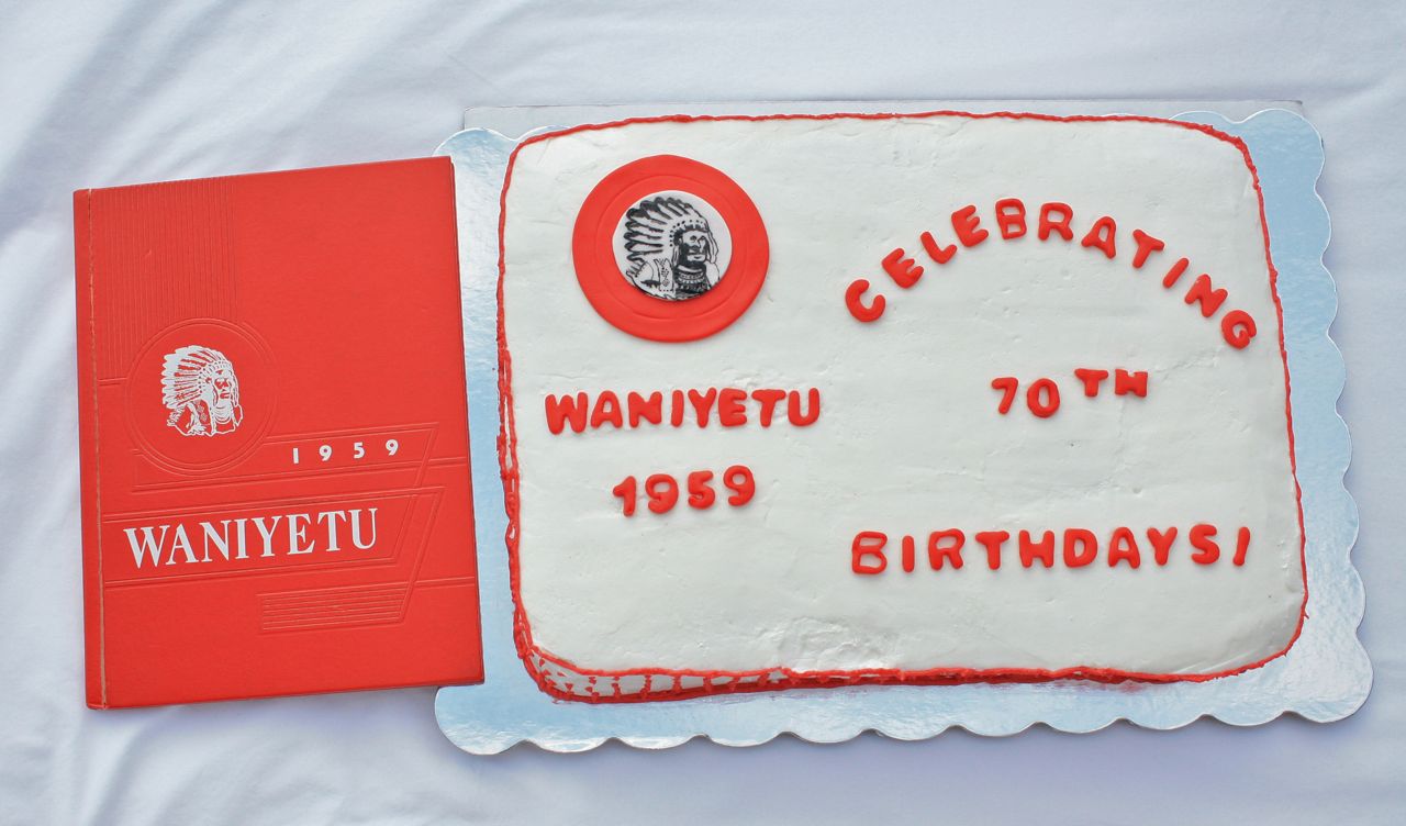 Cakealicious Surprises: 1959 High School Classmates Birthday Cake