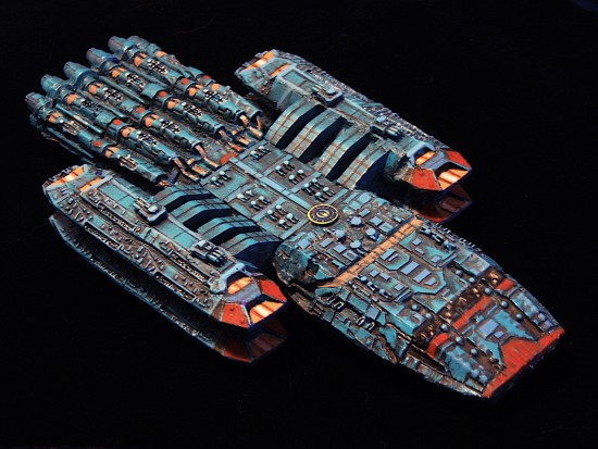 RavenstarStudios: Battlestar and Tinmen models
