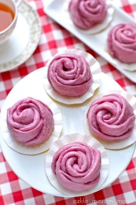 PURPLE SWEET POTATO ROSE PAU - masam manis