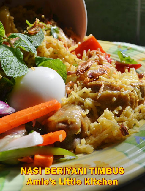 Nasi Beriyani Timbus - Amie's Little Kitchen