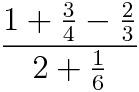 Math Principles: Simplifying Complex Fraction