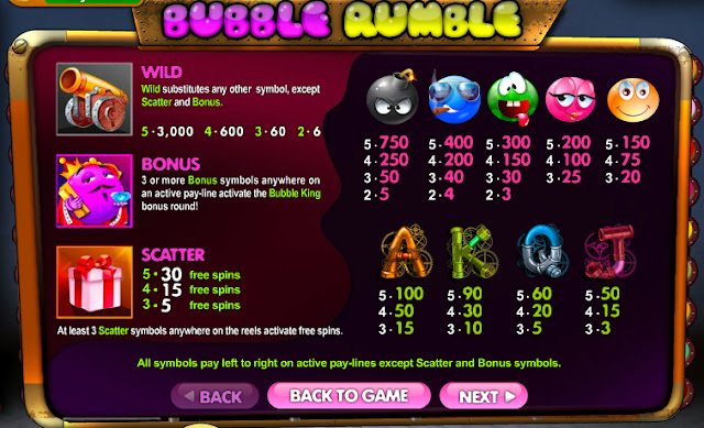 Slotomania Fans: Game 2 - Bubble Rumble