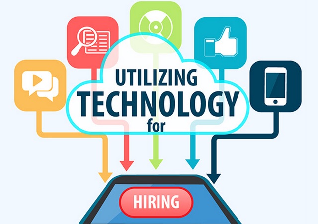Utilizing Technology for Hiring #infographic - Visualistan