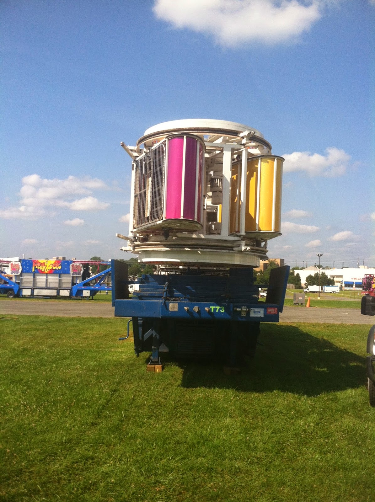 Carnival Chasing : Powers Great American Midway's 2014 Set up day 1