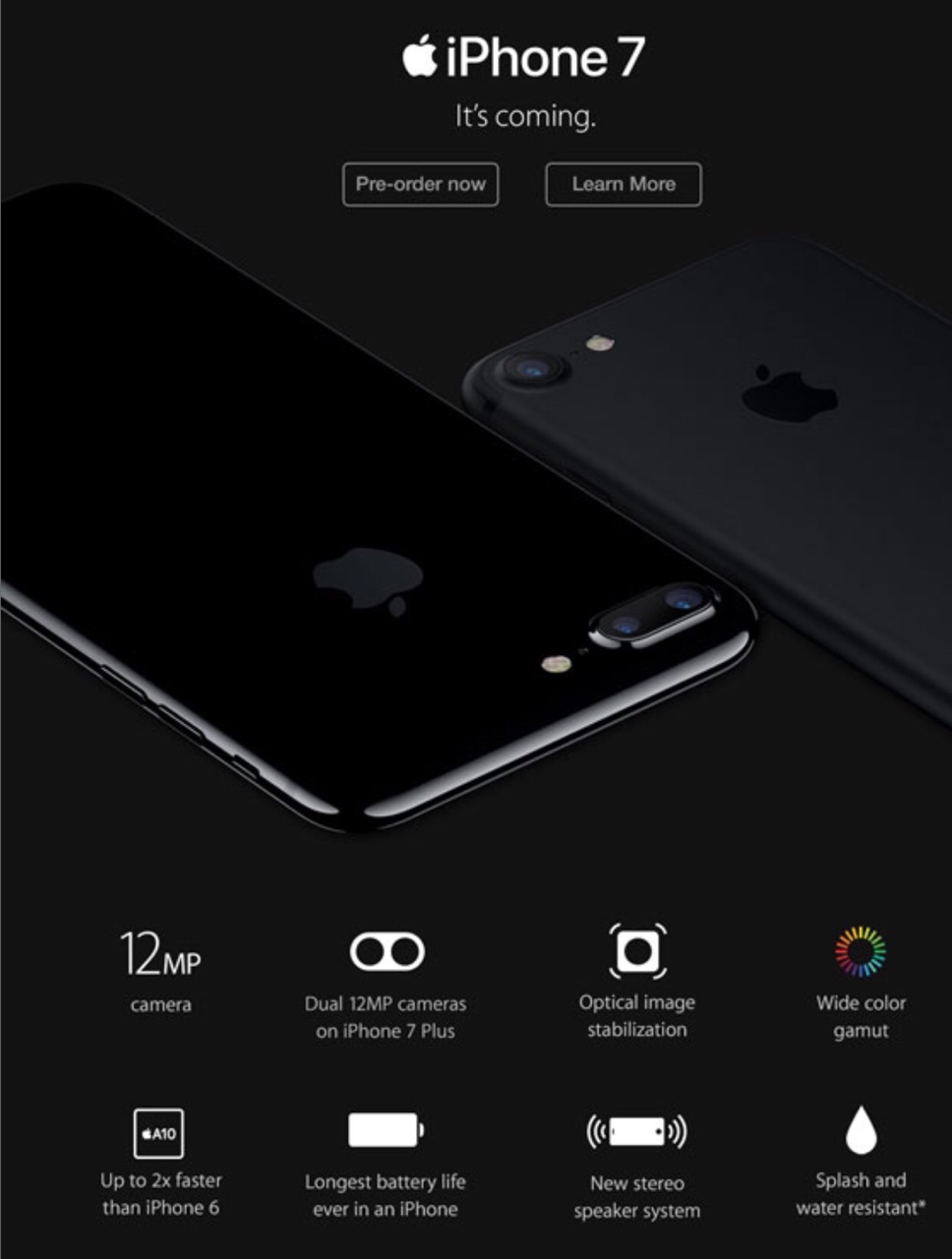 Cool Electronics Gadgets: Apple iPhone 7, iPhone 7 Plus available for ...