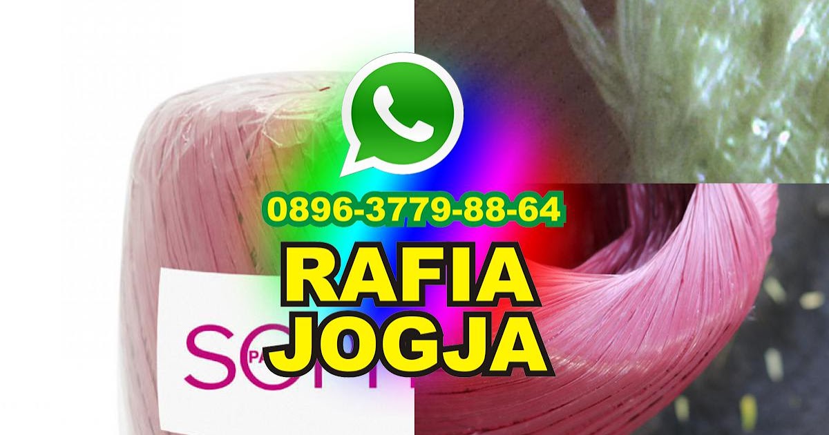 Cara Kepang 4 Tali Rafia - O896-3779-88-64 (WA) Toko Tali Rafia Jogja murah
