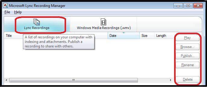 Microsoft lync recording manager - engineerjulu