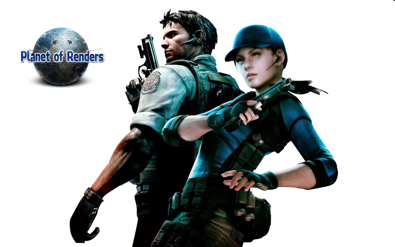 Render - Resident Evil 5 - Sheva Alomar e Chris Redfield | Planet Of ...