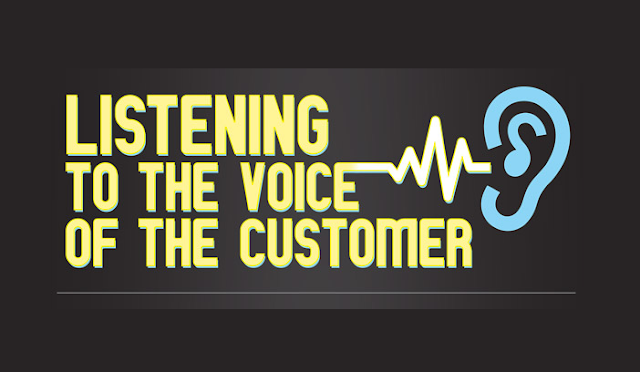 Listening To The Voice Of The Customer [Infographic] - Visualistan