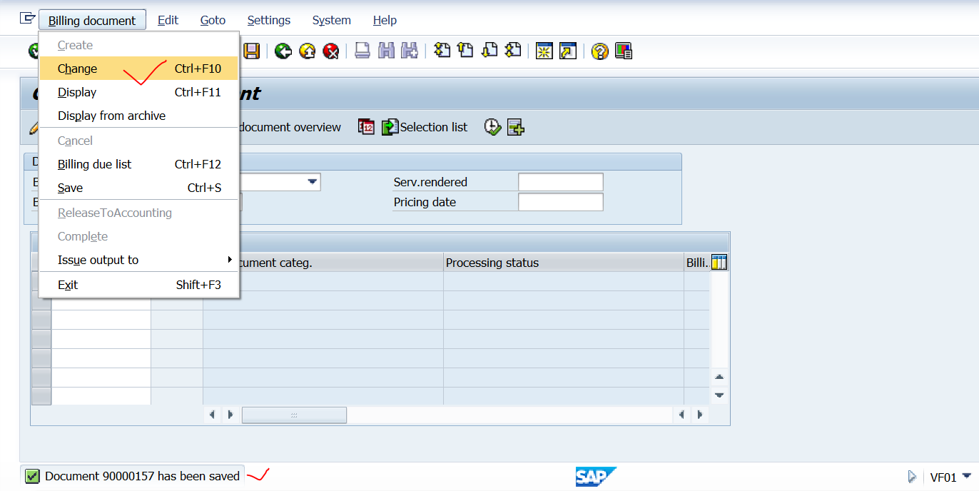 TECHSAP : Creating a new Billing output type and assigning it to the ...