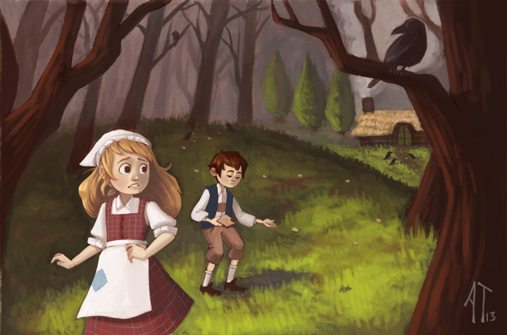 Alyssa Tallent's Art Blog: Hansel and Gretel