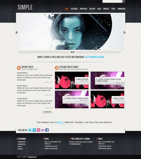 Ücretsiz (X)HTML/CSS Templates For Download - CSS Download | Rooteto