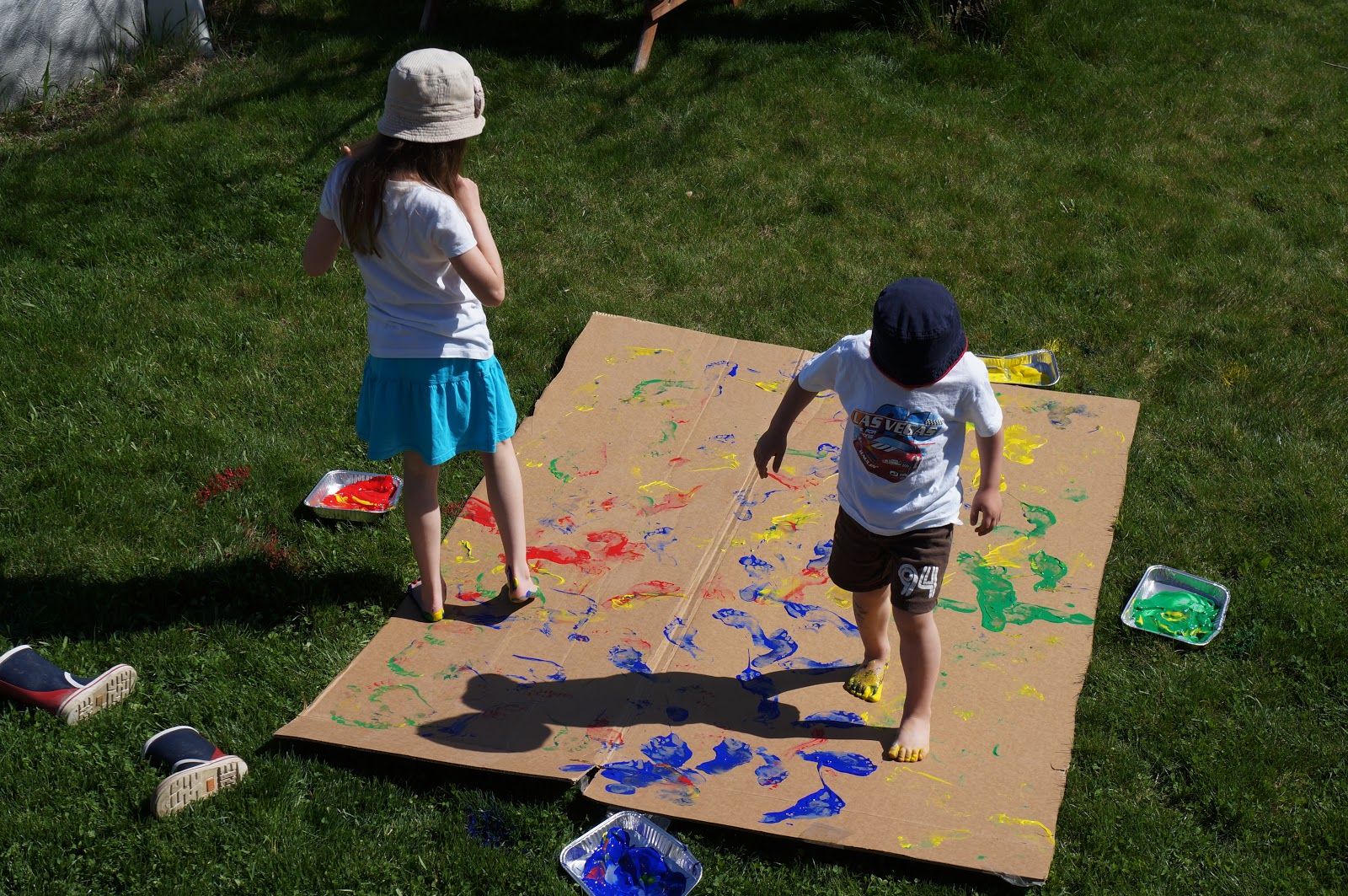 Joyful Learning in the Early Years: Foot Painting