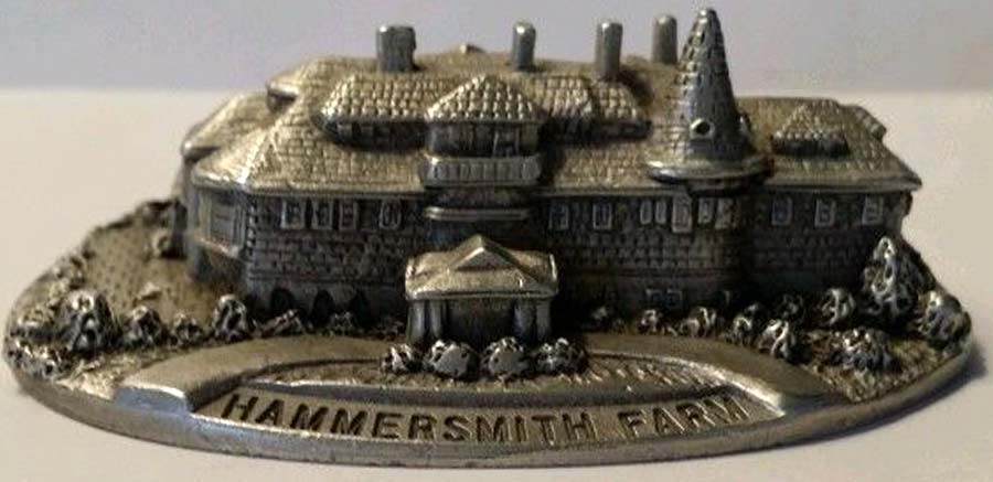 Building Collector: Pewter Souvenir Building Replicas