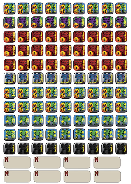 Battletech Tokens - Painted Addiction