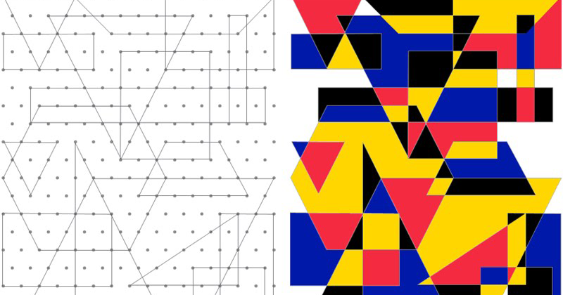 E is for Explore!: Geo Art