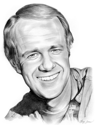 Sketch of the Day: Capt. B.J. Hunnicut on M*A*S*H