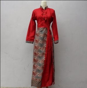 Model Baju Batik Pesta Muslimah - Batik Indonesia