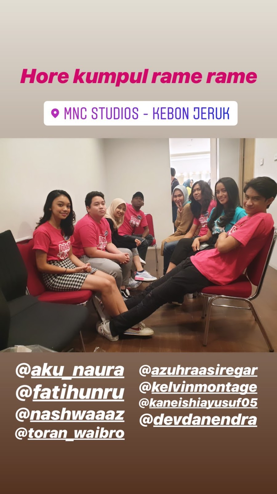 CAST DOREMI AND YOU FILM MAIN DI "FAMILY 100 GTV"