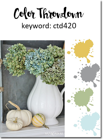 Color Throwdown: Color Throwdown #420