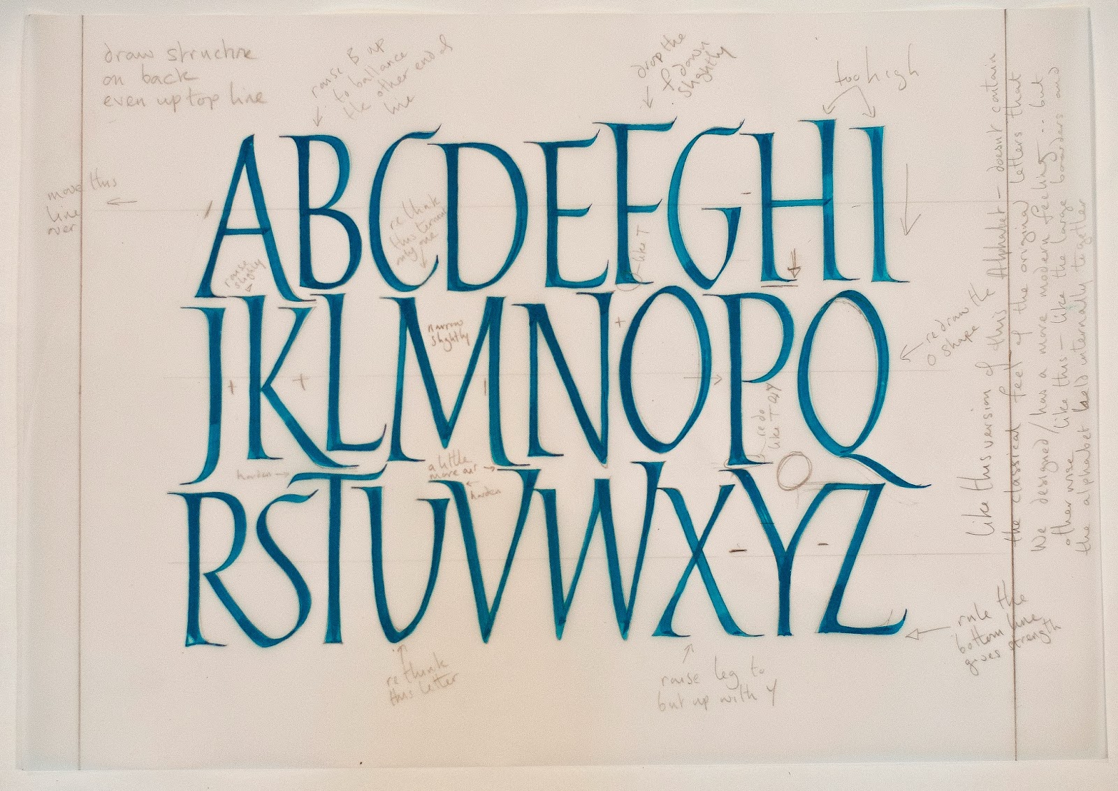 PlumTreeLetteringArts.: Roman Alphabet.