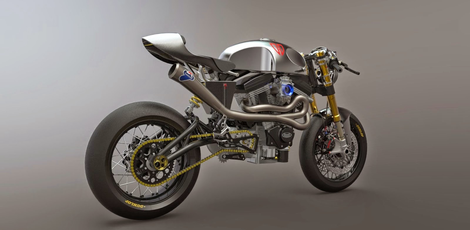 Racing Cafè: Cafè Racer Concepts - Buell Cafè Racer by Desmo Design