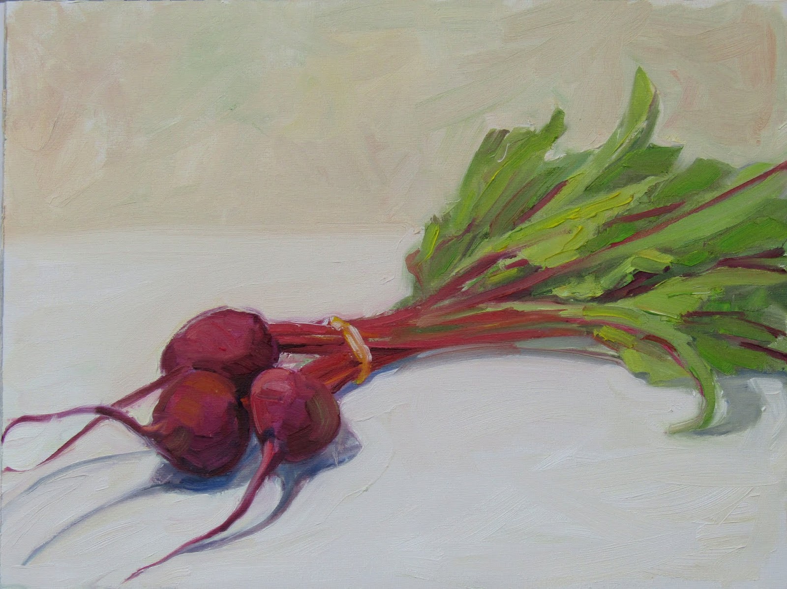 Beet Painting