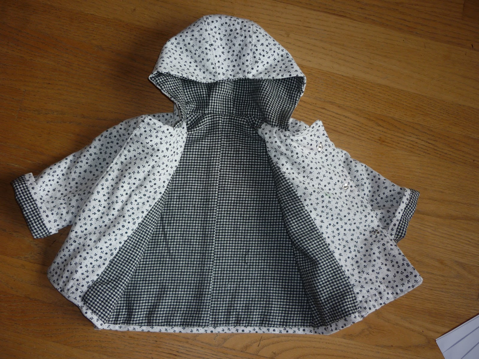 One Here One There: Autumn and a School Days Jacket