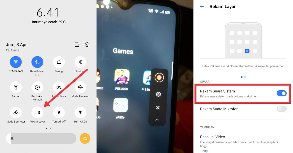 Cara Rekam Layar dengan Suara Sistem di Hp Realme - Punyahp.net