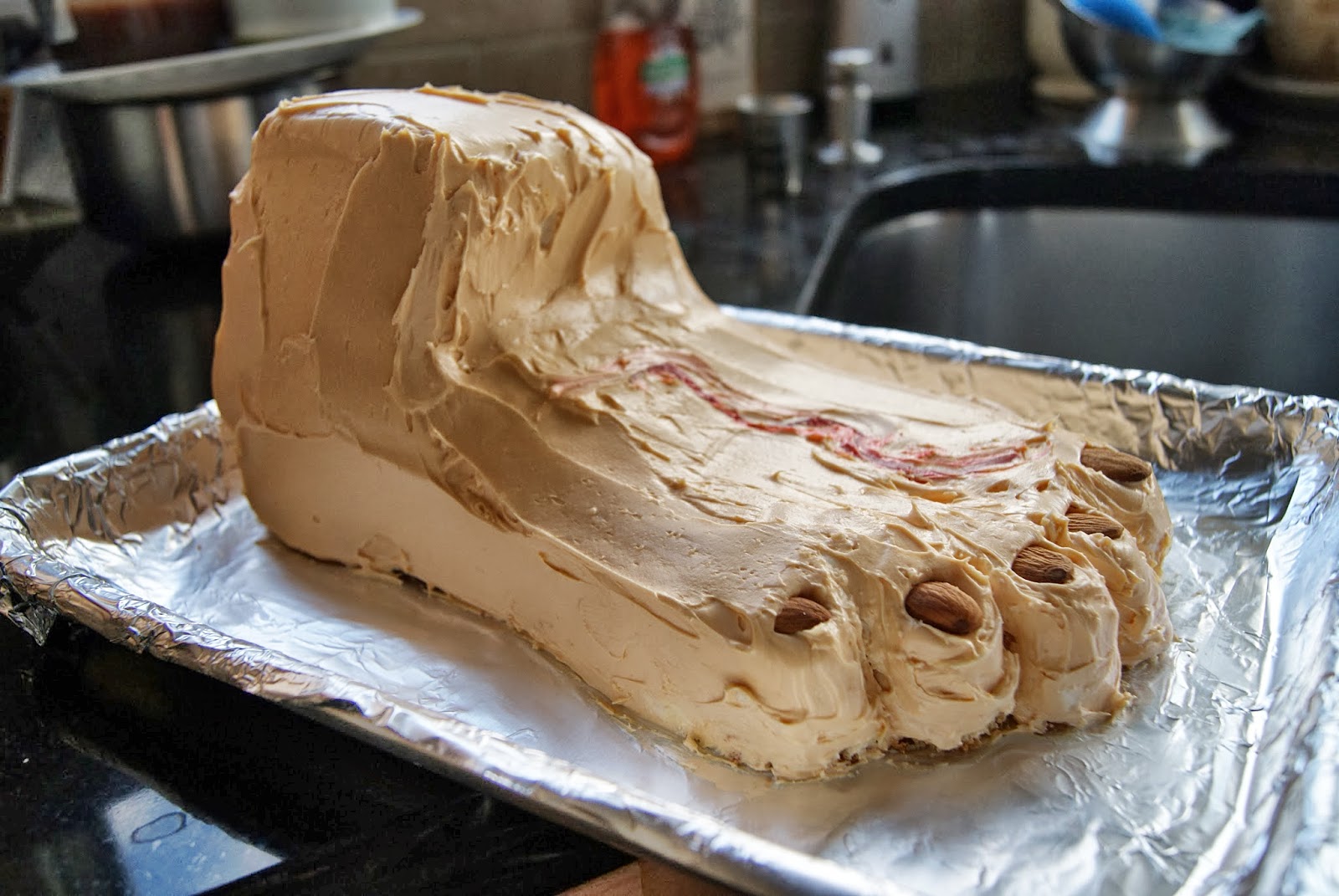 Got Cake?: parasite (in foot) cake.