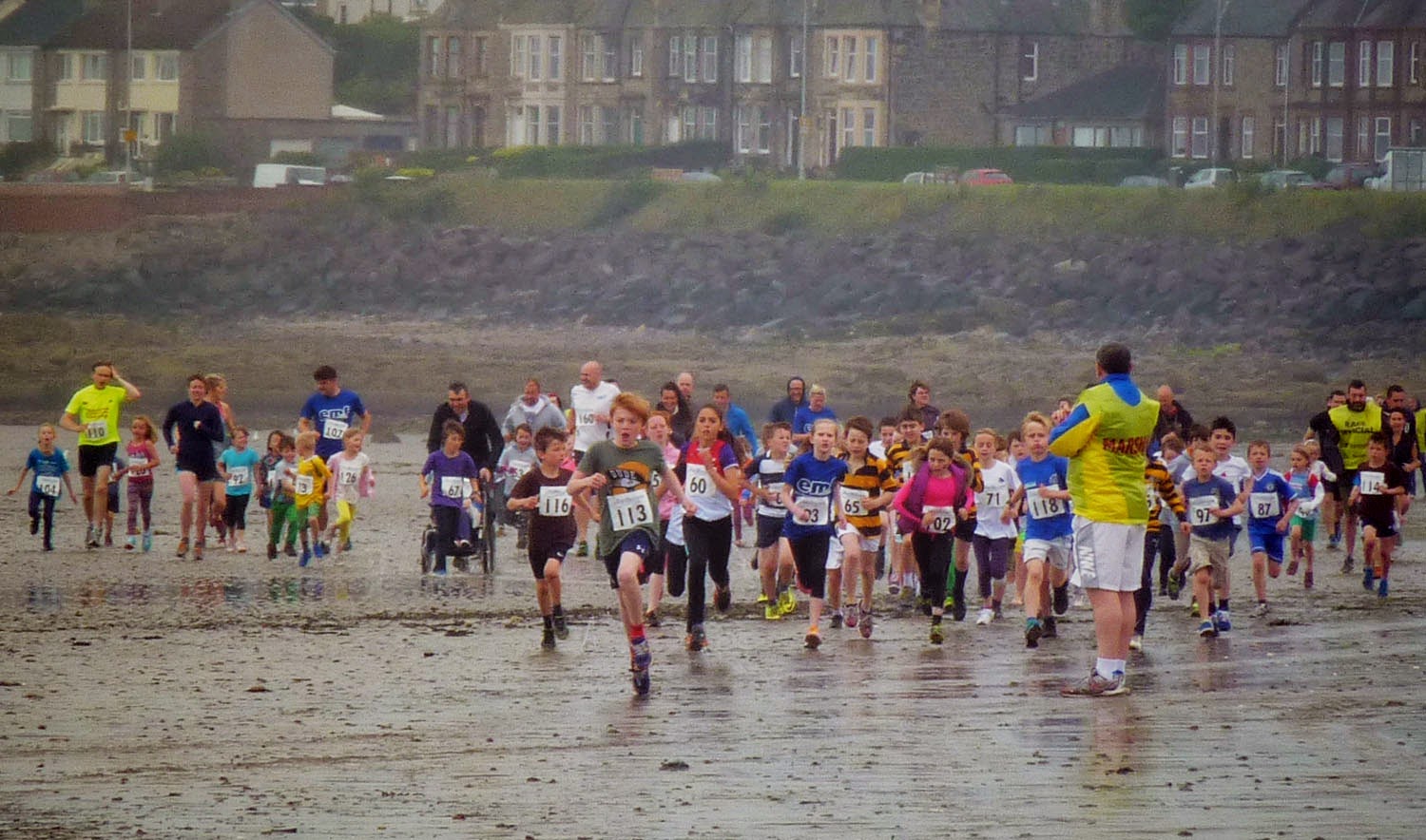 best part of the day: Portobello Beach Race and Fun Run