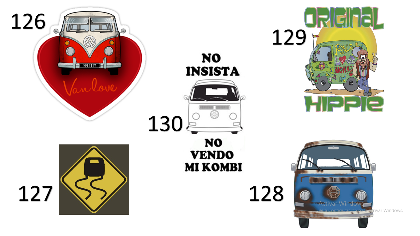 STICKERSKOMBIMANIA: Kombi Vw