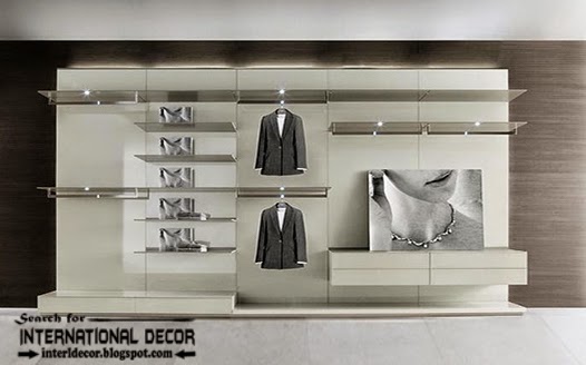 Latest Wardrobe systems, closet designs for dressing room