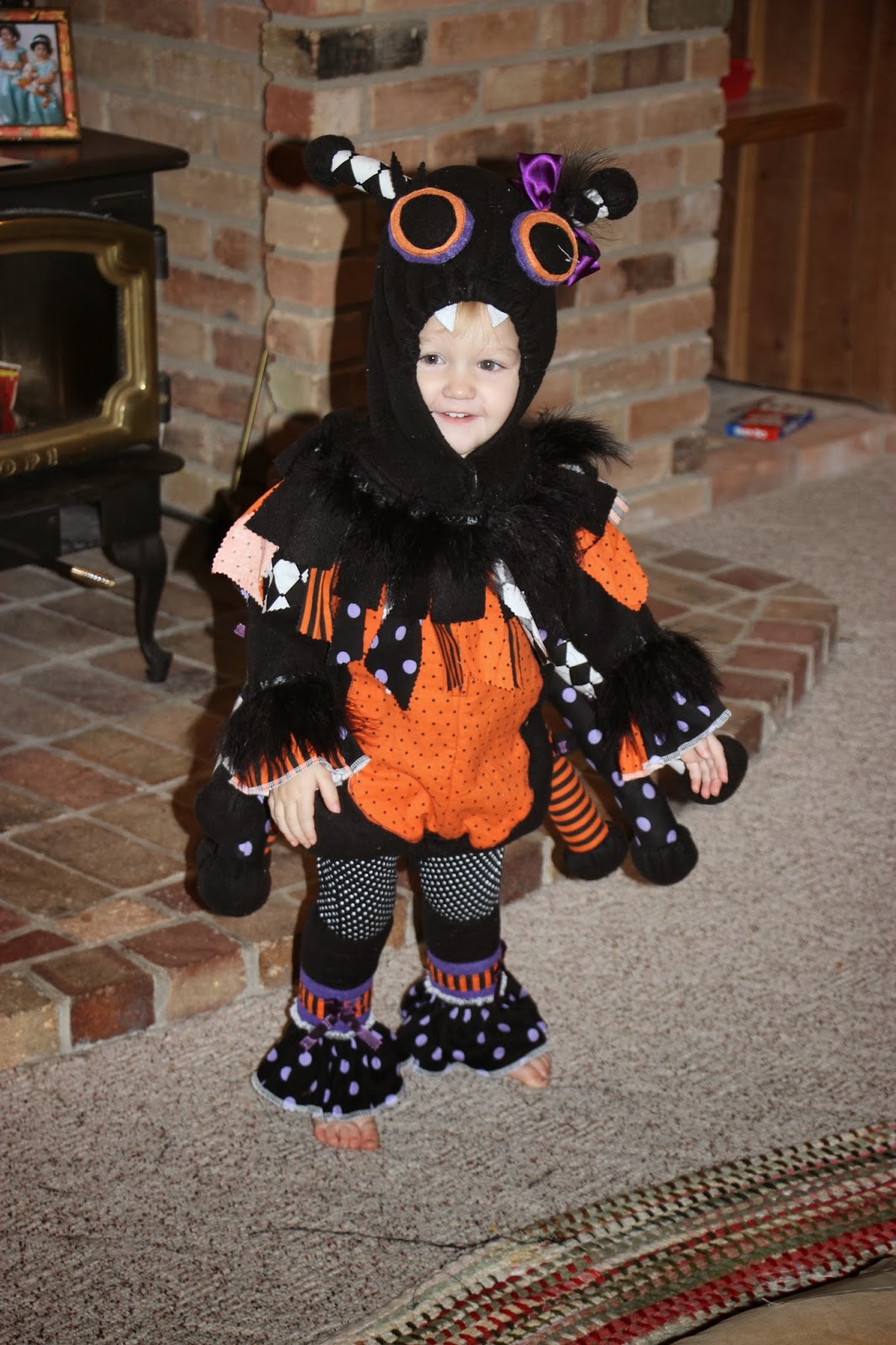 Mecham Family: Halloween Spider, Clown and Snow White Costume