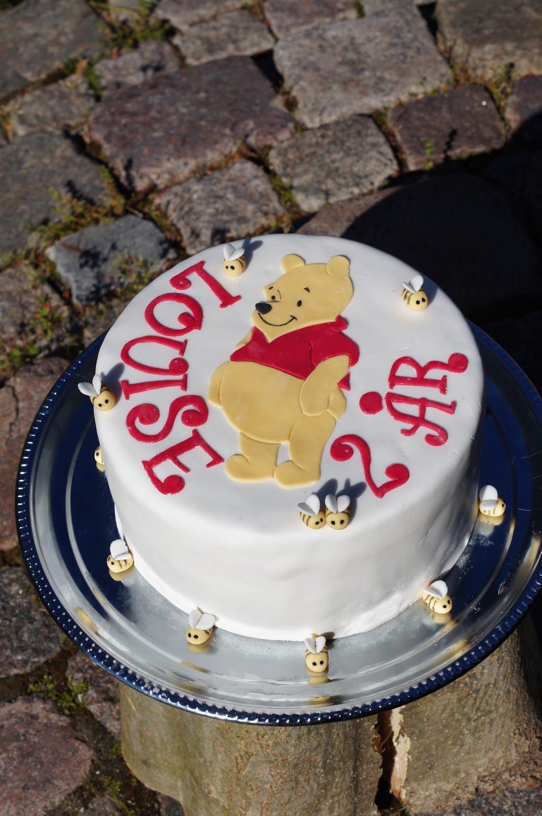 Coco & Co: 58. kage - 2 års fødselsdagskage med Peter Plys