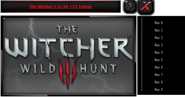 The Witcher Game Trainers: WITCHER 3.V1.30.PLUS+13.TRaiNer |HOG|
