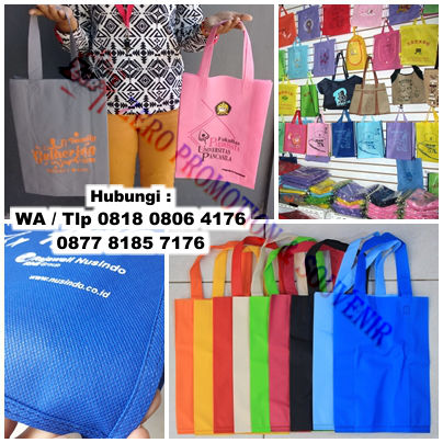 Produksi Goody bag - spunbond bag - go green bag - canvas bag - recycle ...