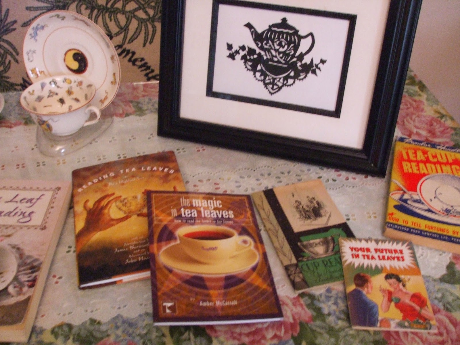 Rosemary's Sampler: Written in the Cup - Tea Leaf Reading