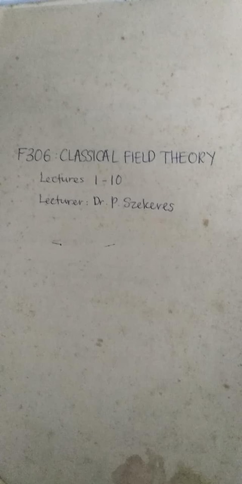 Frequent Seas: My Teacher, Szekeres