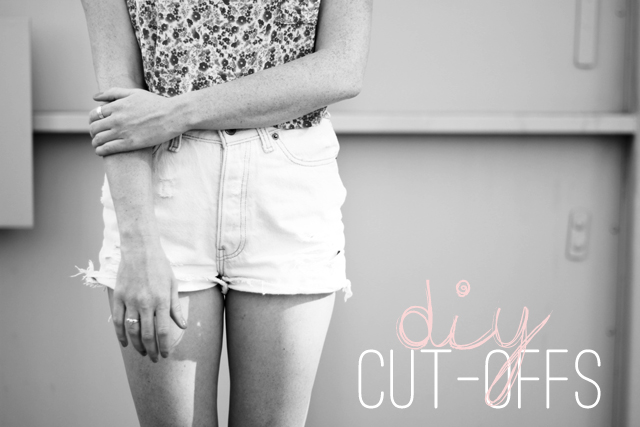 Diy High Waisted Cut Offs