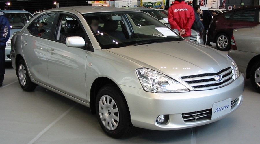 Image Search Interest vehicles: Toyota Allion