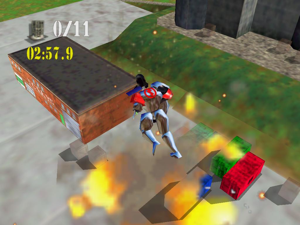 Blast Replay: Blast Corps (1997) - Xbox Blast