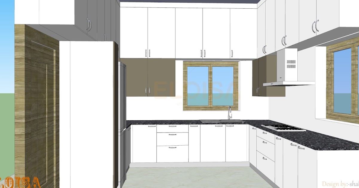 MODULAR KITCHEN (SKETCHUP)