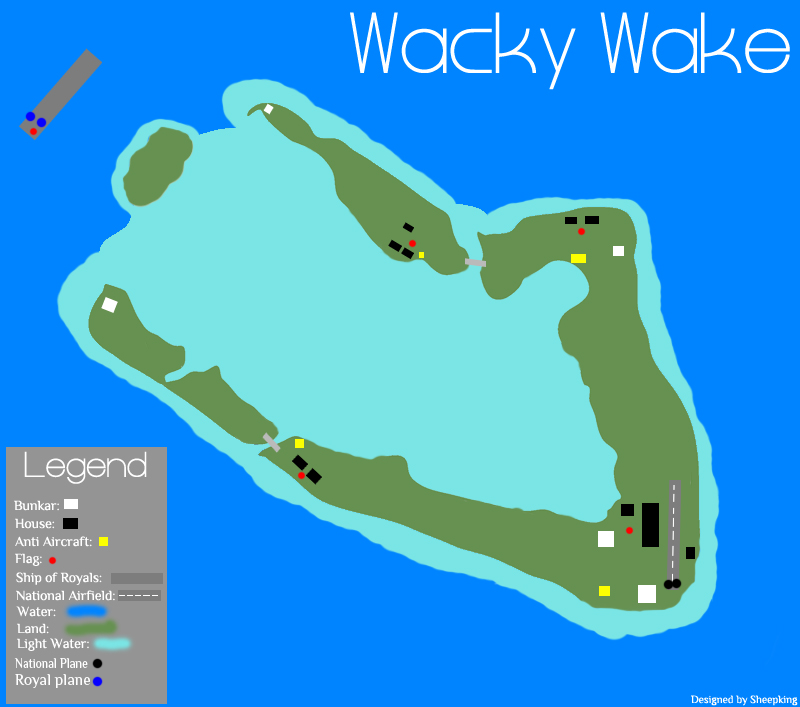 WAKE ISLAND - GEOGRAPHICAL MAPS OF WAKE ISLAND ~ Klima Naturali™