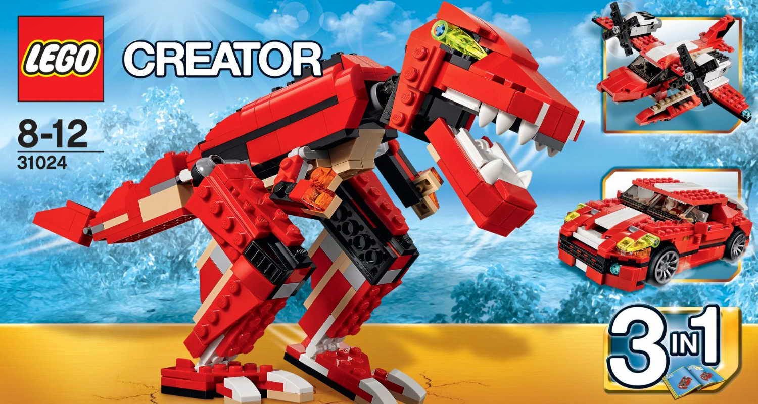 LEGO gosSIP: 230414 LEGO 31024 Roaring Power box art and picture