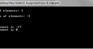 Write a Program to Find Out The Minimum and Maximum Number is an Array