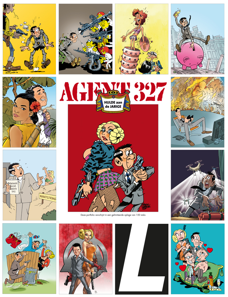 Incognito Comics: Presentatie van Agent 327 - Hulde aan de jarige