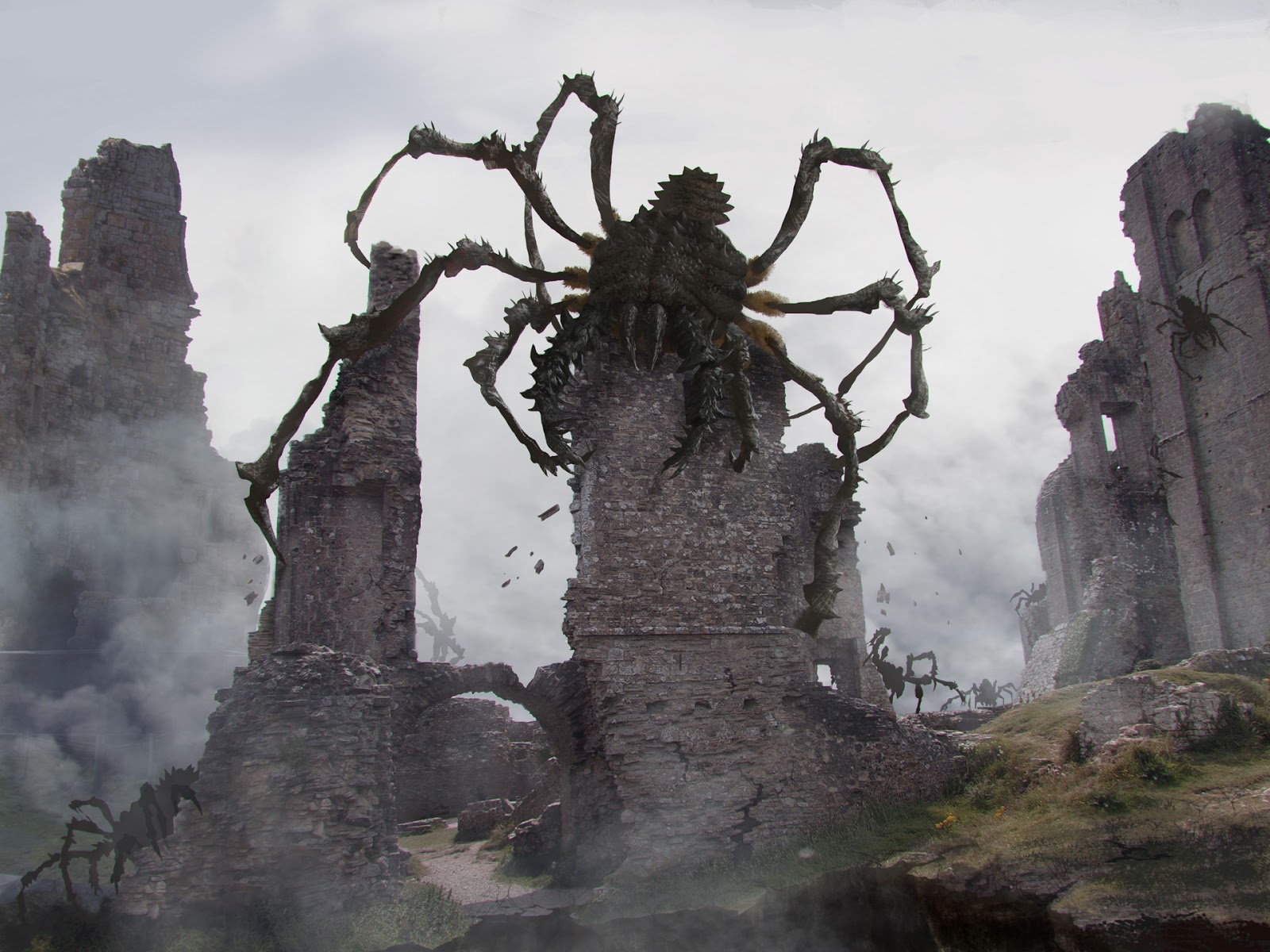 Coins and Scrolls: OSR: Spider Wizards